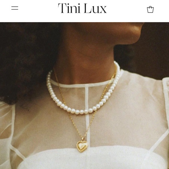 tini Lux | Jewelry | Nwot Tini Lux Betty Necklace | Poshmark